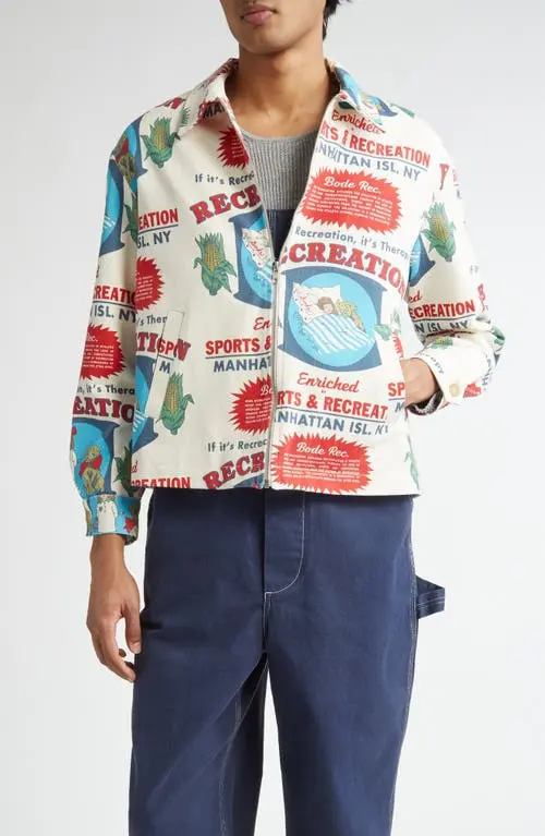 BODE Enrichment Jacket - White Multi