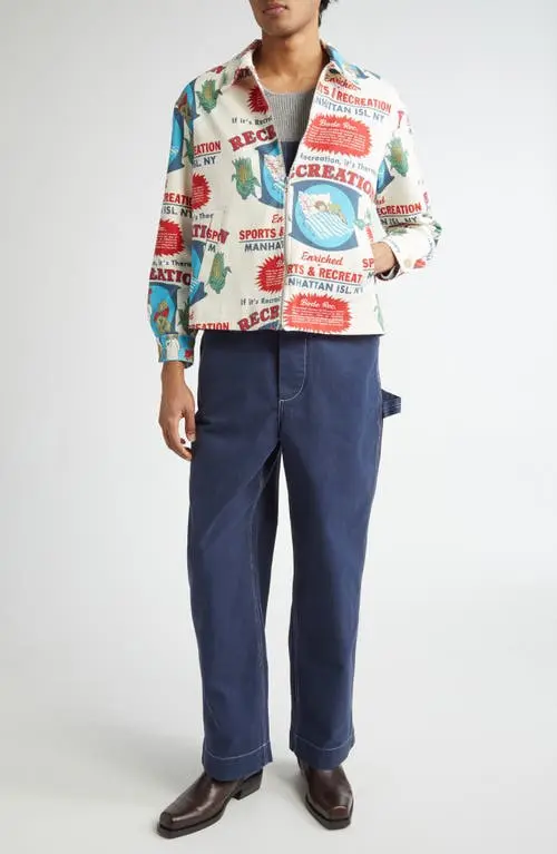 BODE Enrichment Jacket - White Multi