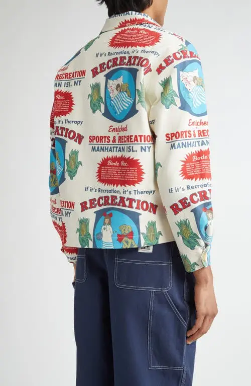 BODE Enrichment Jacket - White Multi
