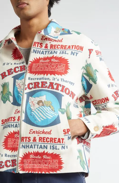 BODE Enrichment Jacket - White Multi