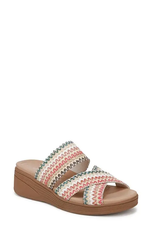 LIFESTRIDE Bzees Fiona Wedge Sandals - Beige
