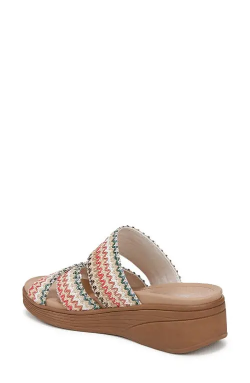 LIFESTRIDE Bzees Fiona Wedge Sandals - Beige