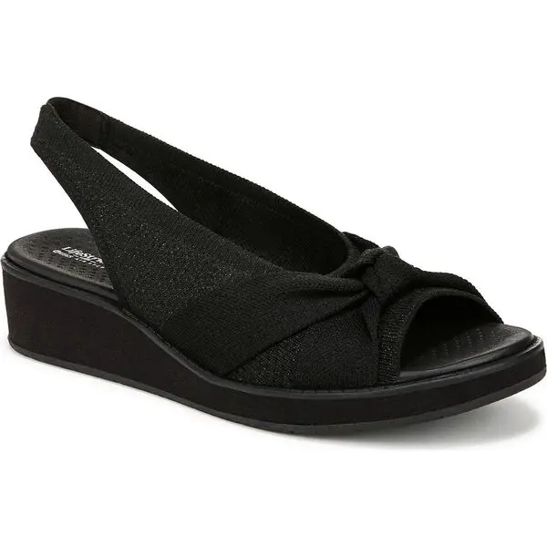 LIFESTRIDE Bzees Bell Slingback Wedge Sandal