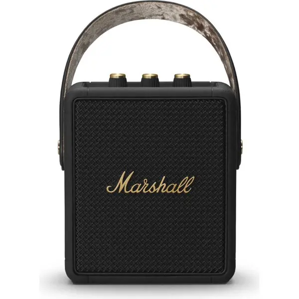 Marshall Stockwell Ii Portable Bluetooth® Speaker - Black And Brass