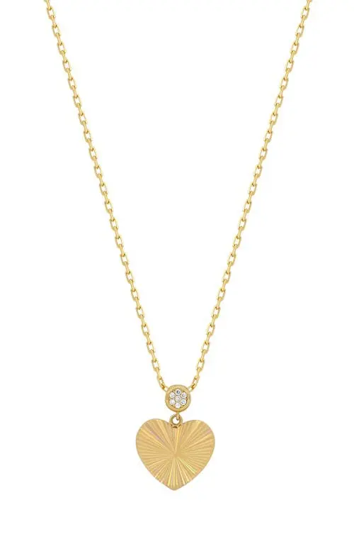 Bony Levy Bl Icon Heart Pendant Necklace - 18k Yellow Gold