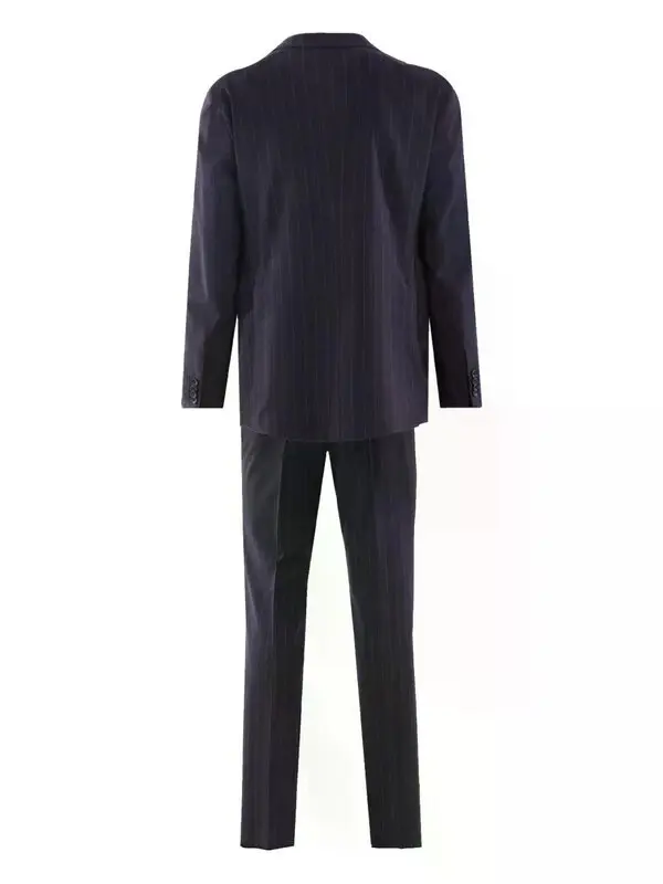 Tagliatore Pinstripe-pattern Wool Suit