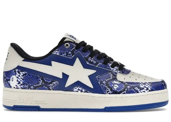 A BATHING APE Sta Ssense Exclusive Sneakers - Blue
