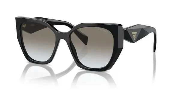 Prada Symbole Logo Sunglasses - Black/gold (spr19z 1ab/0a7)