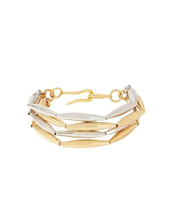 Tohum Design Maia And Silver-plated Bracelet - Gold