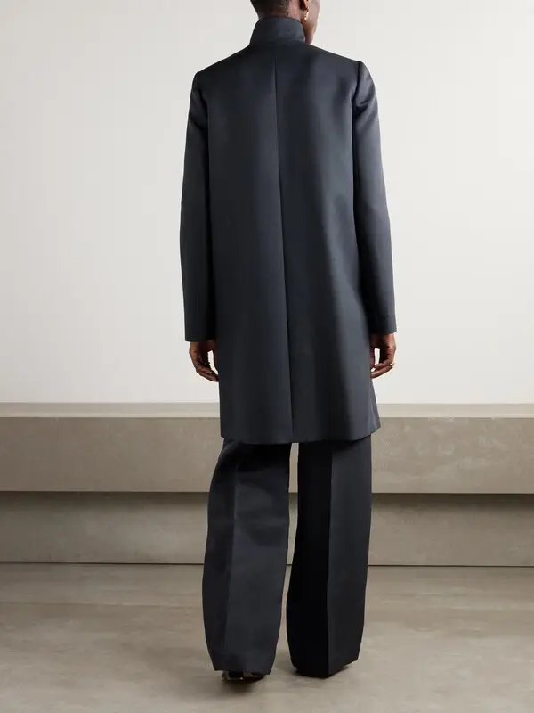 Loro Piana Danny Wool And Silk-blend Coat