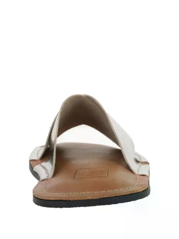 Plan C Crossover-strap Sandals