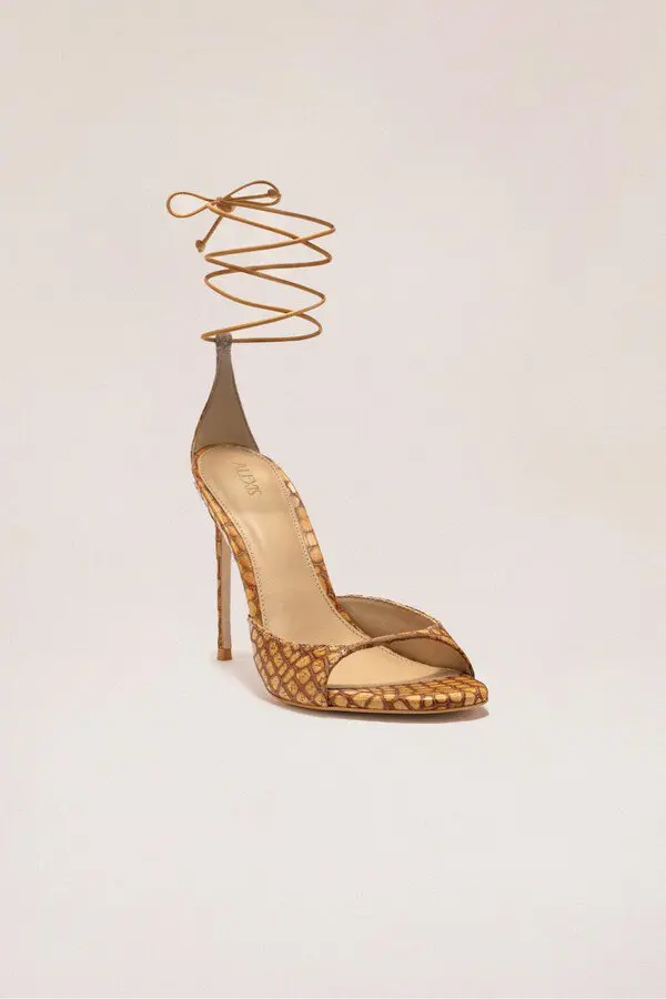 Alexis Sienna Stiletto Sandals - Red