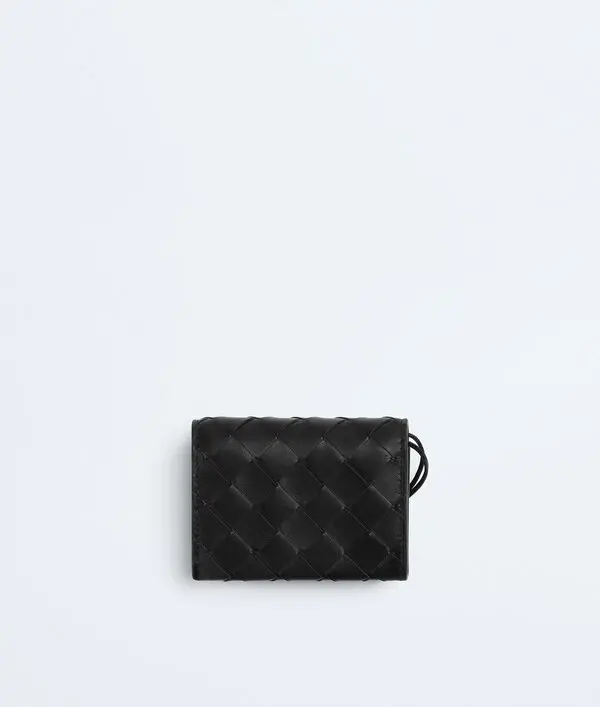 Bottega Veneta Andiamo Business Card Case - Black