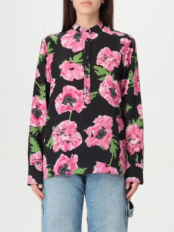 Stella McCartney Floral Print Shirt - Pink