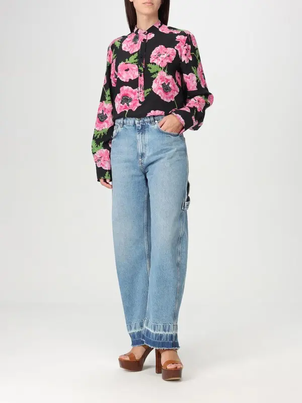 Stella McCartney Floral Print Shirt - Pink