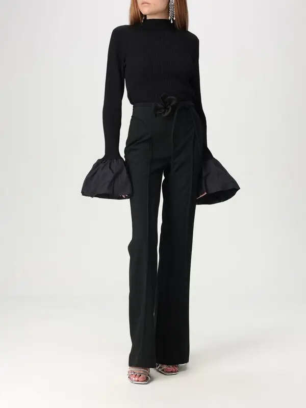 ROTATE BY BIRGER CHRISTENSEN Wide Leg Trousers