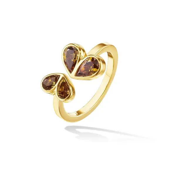CADAR Unconditional Cocktail Diamond Ring - One-color