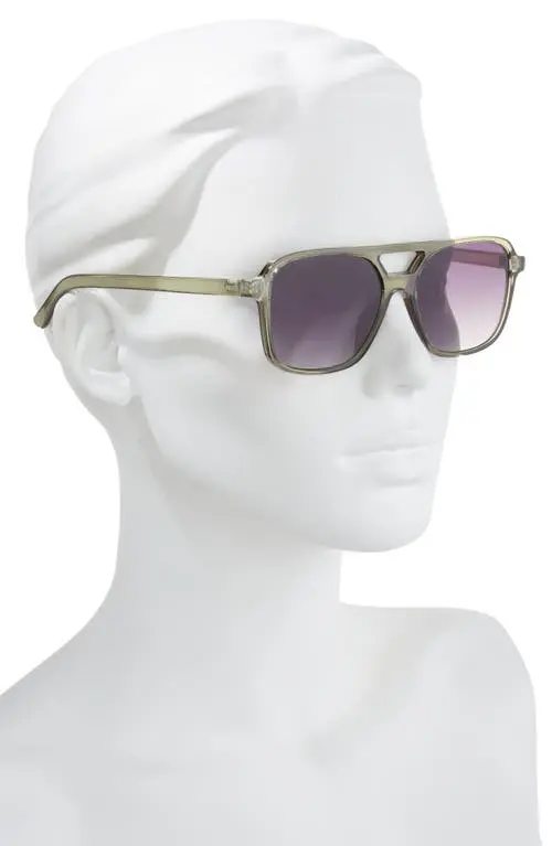 Bp. Aviator Sunglasses - Clear Green