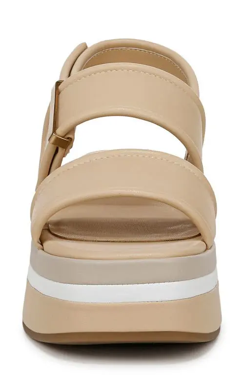 Franco Sarto Piper Slingback Platform Sandal - Beige