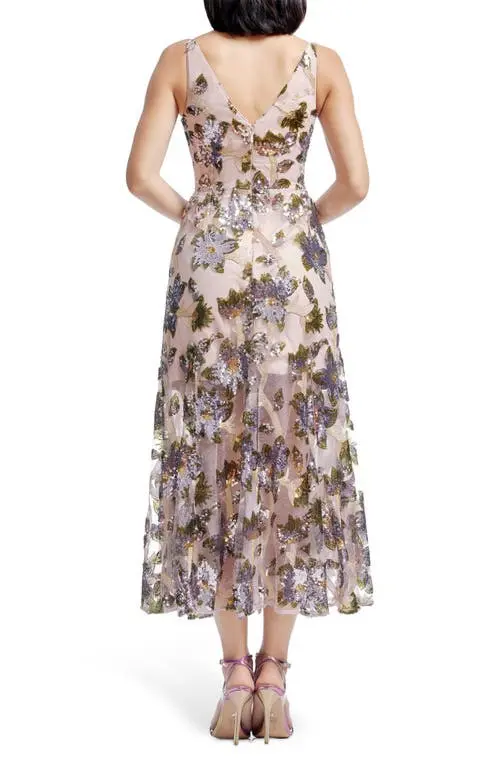 Dress The Population Sierra Sequin Embellished Evening Dress