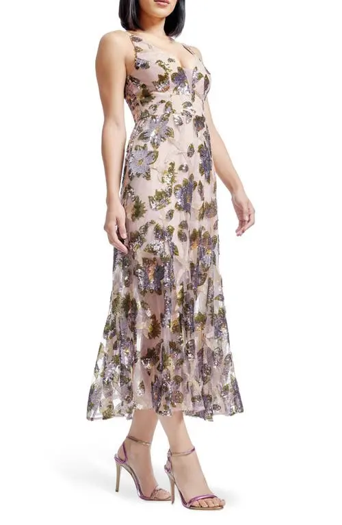Dress The Population Sierra Sequin Embellished Evening Dress