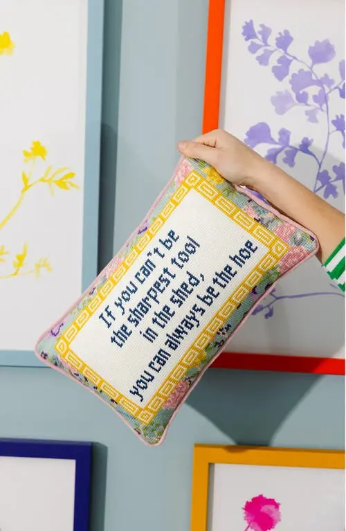 FURBISH Needlepoint Pillow