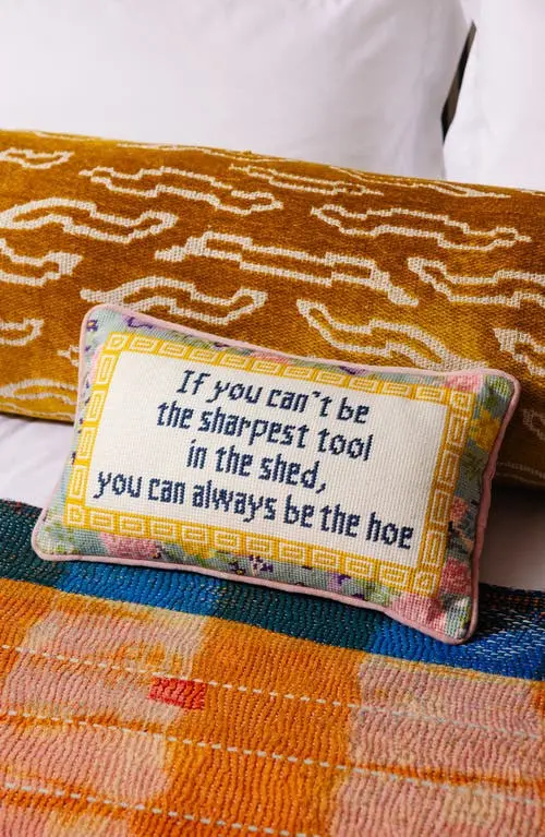 FURBISH Needlepoint Pillow