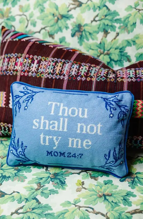 FURBISH Needlepoint Pillow