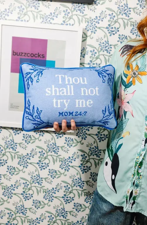 FURBISH Needlepoint Pillow