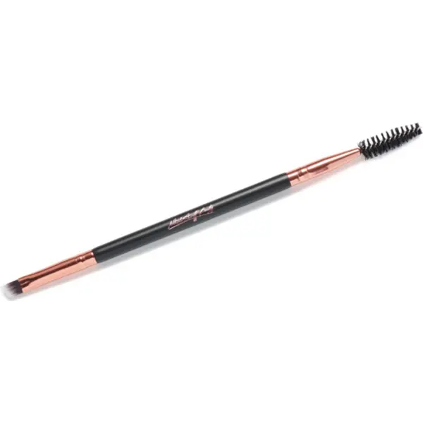 ASHUNTA SHERIFF BEAUTY Browzing Dualend Eyebrow Brush - Black
