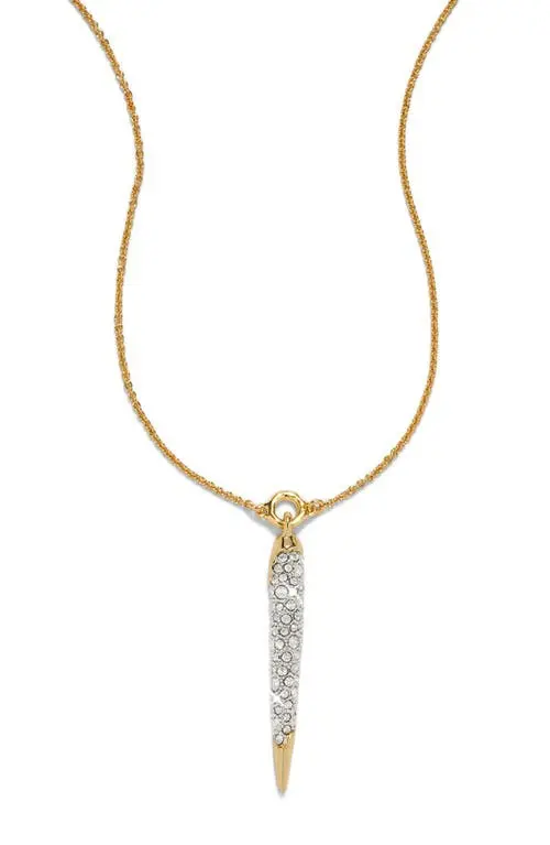 Alexis Bittar Solanales Crystal Spear Pendant Necklace