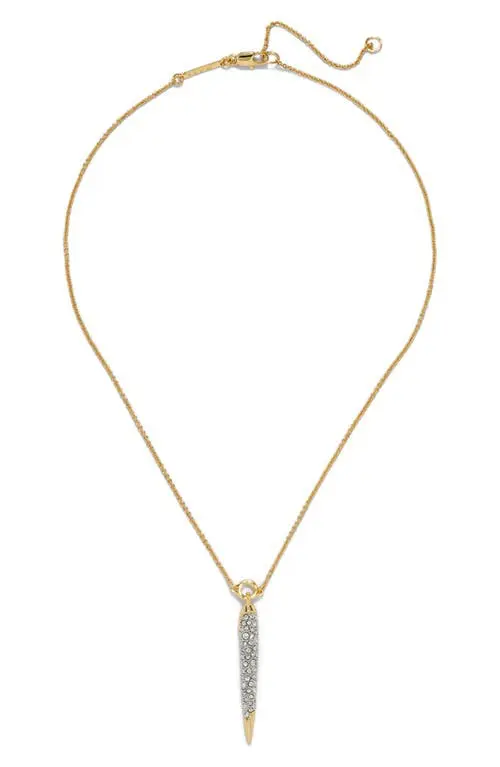 Alexis Bittar Solanales Crystal Spear Pendant Necklace