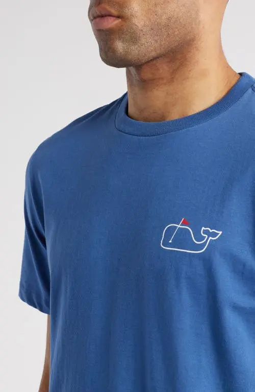 Vineyard Vines Golf Flag Cotton Graphic T-shirt