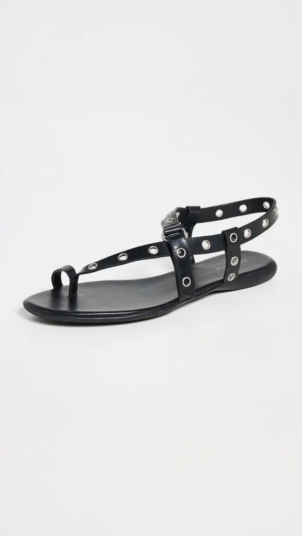 Tory Burch Eyelet Toe Ring Sandals