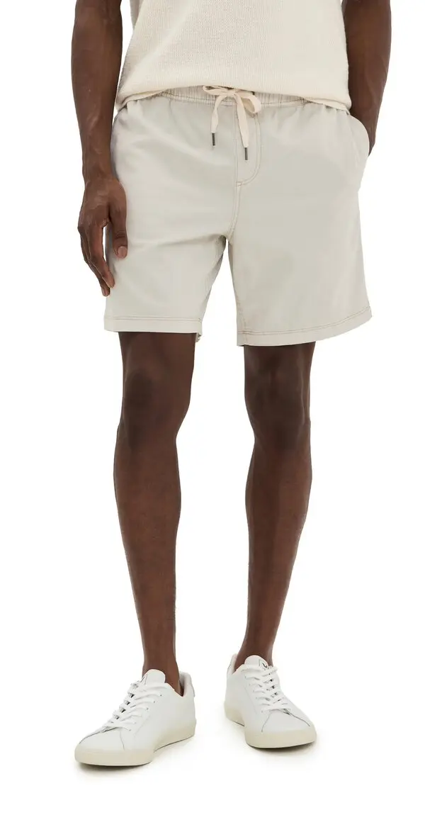 Rails Cruz Drawstring Shorts - Natural