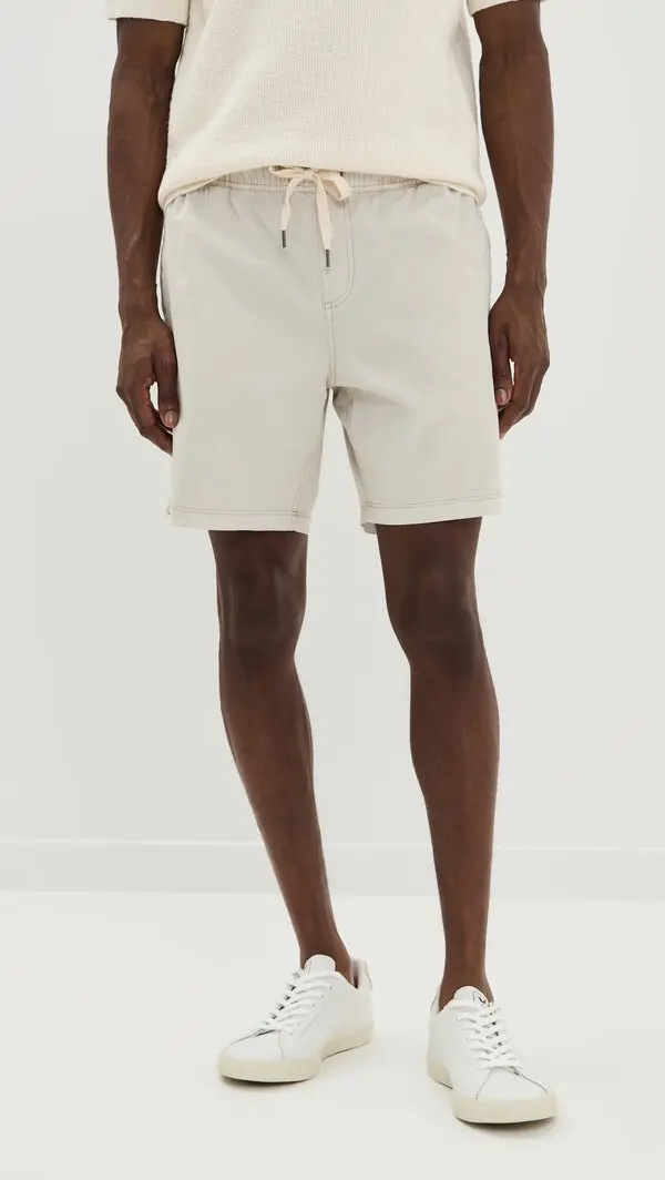 Rails Cruz Drawstring Shorts - Natural