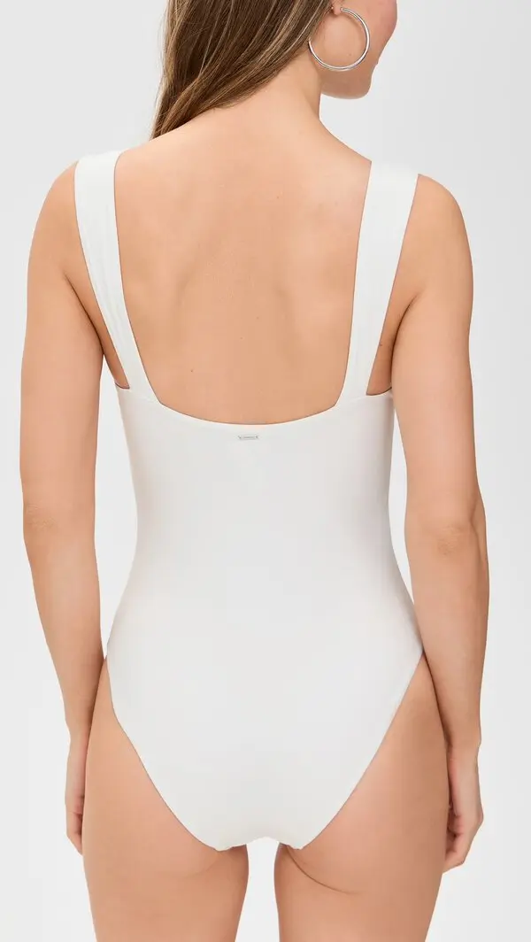 Simkhai Kyle Bustier One Piece - White