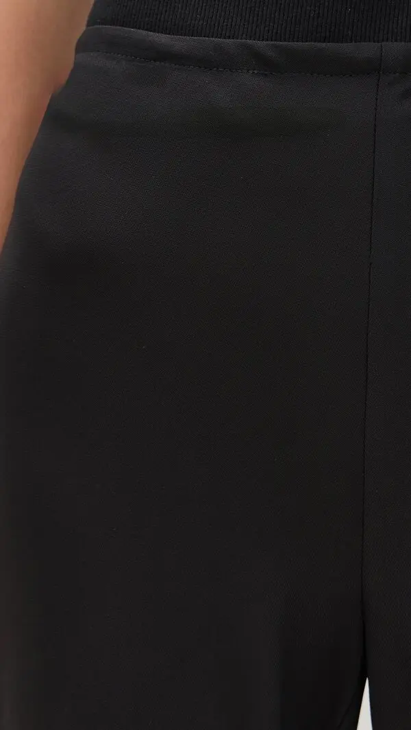 Staud Stroll Wide Leg Pants - Black