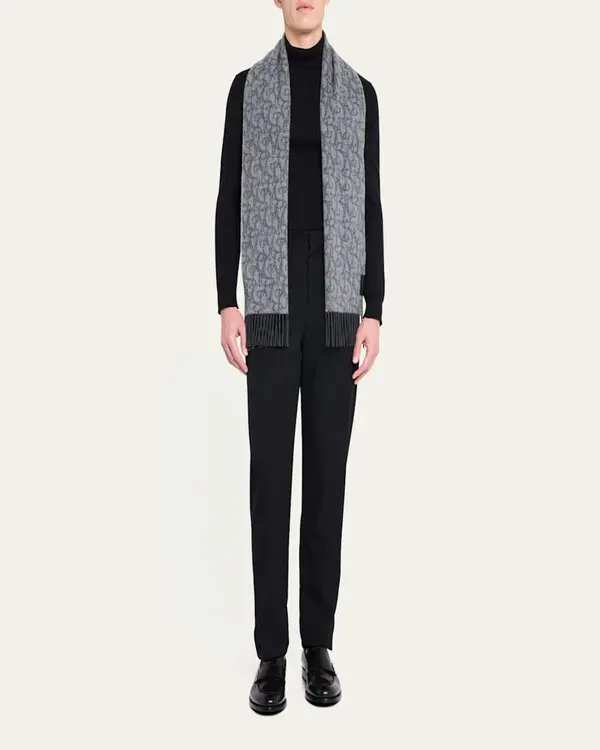 Burberry B Charm Cashmere Scarf
