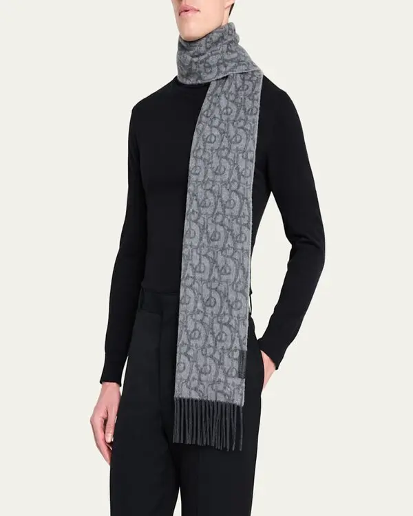 Burberry B Charm Cashmere Scarf