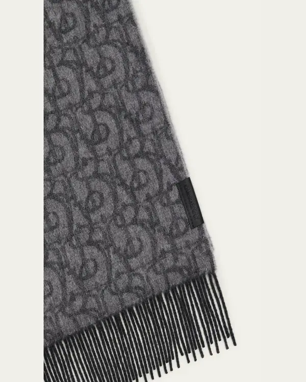 Burberry B Charm Cashmere Scarf