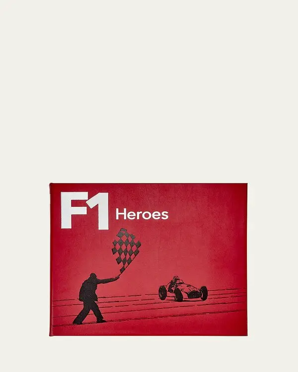 GRAPHIC IMAGE F1 Heroes" Leather-bound Book Giorgio Terruzzi
