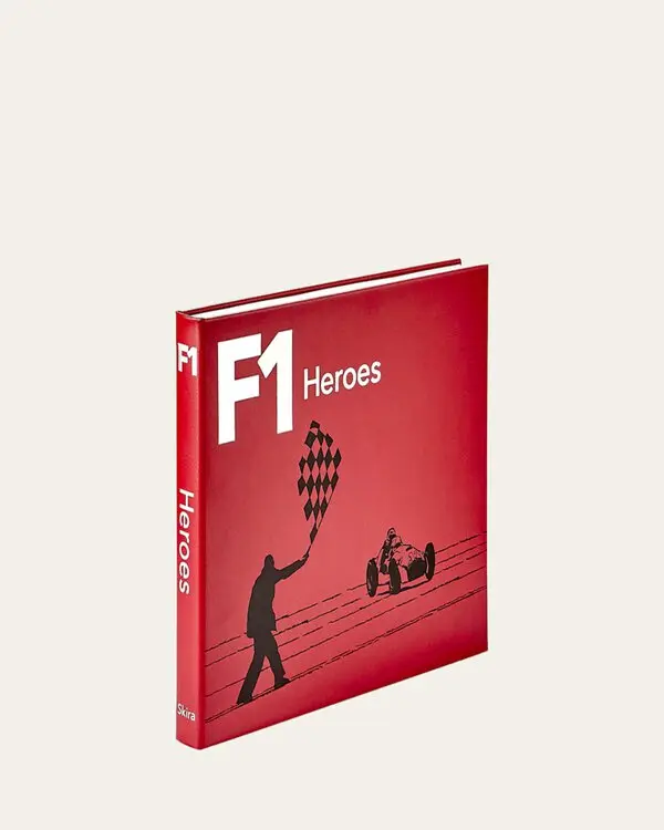 GRAPHIC IMAGE F1 Heroes" Leather-bound Book Giorgio Terruzzi