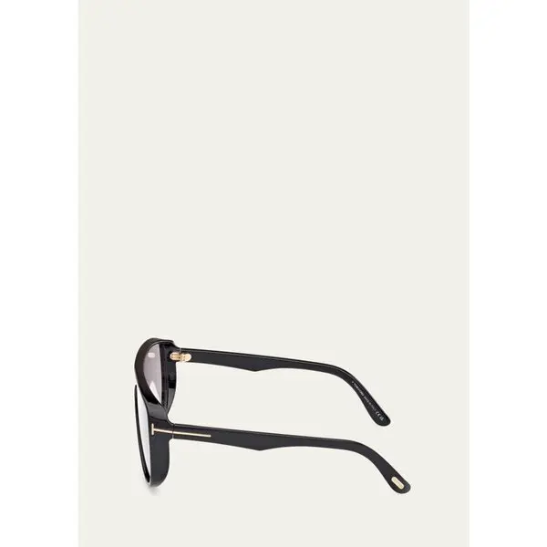 TOM FORD Achilles Shield Sunglasses - Sblk/smk