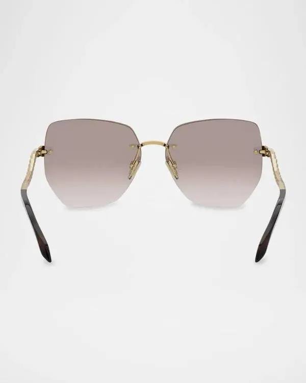BVLGARI Serpenti Viper Sunglasses - Gold Brown