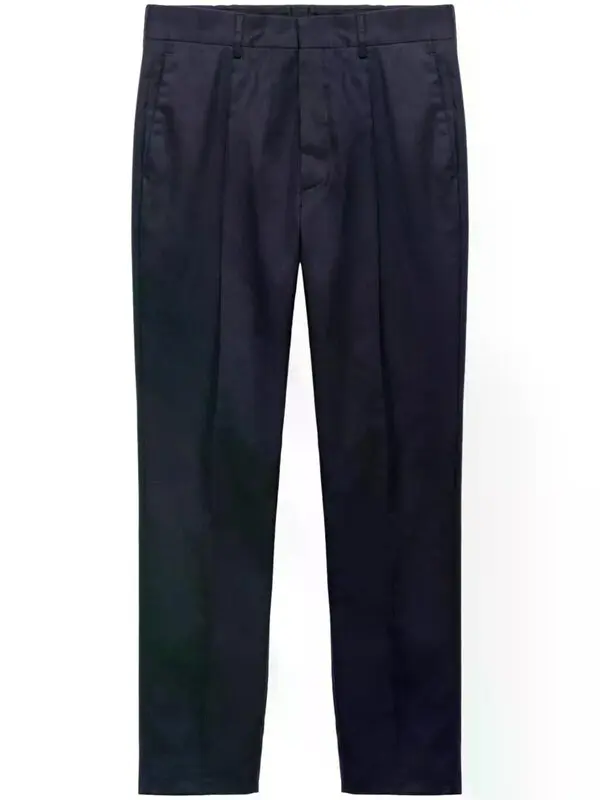 Prada Cotton Trousers - Blue