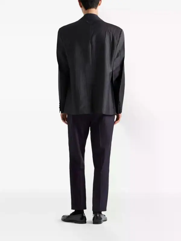 Prada Cotton Trousers - Blue