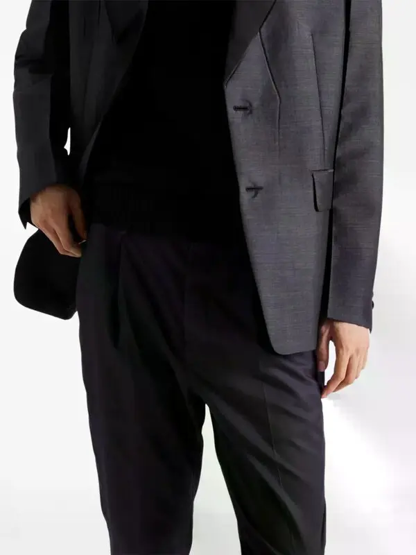 Prada Cotton Trousers - Blue