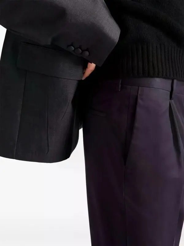 Prada Cotton Trousers - Blue
