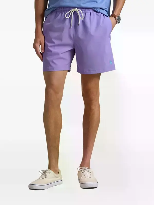 Polo Ralph Lauren Polo Pony Motif Swim Shorts - Purple